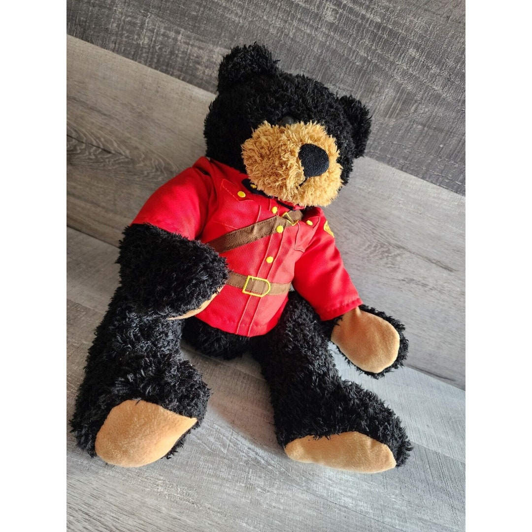 Stuffed Animal House RCMP Royal Canadian Seargent Blackbeary Cool Soft ...