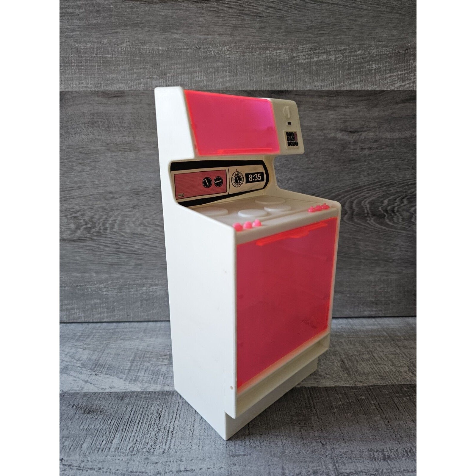 Vintage 1978 Mattel Barbie Dream House Pink Kitchen Stove Oven ...