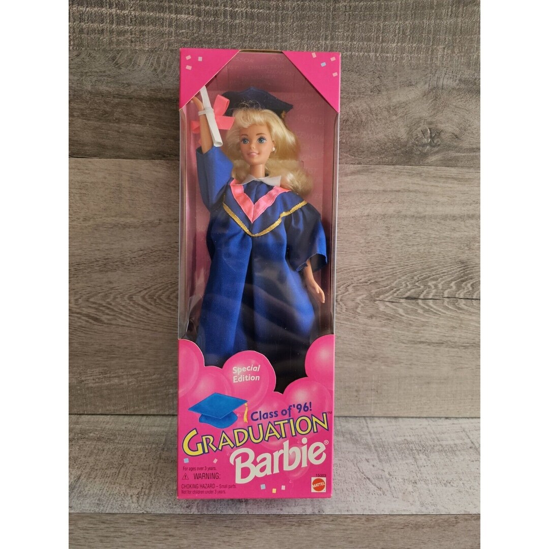 Vintage Mattel Barbie Graduation Doll Class of 1996 Special Edition ...