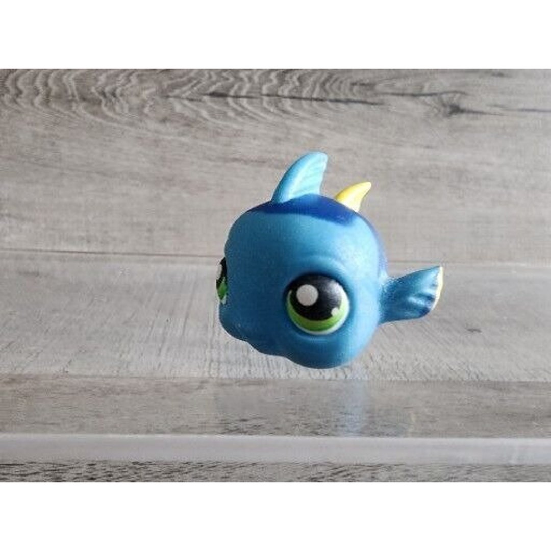 Littlest Pet Shop FISH 327 Hasbro LPS Blue Authentic - Etsy
