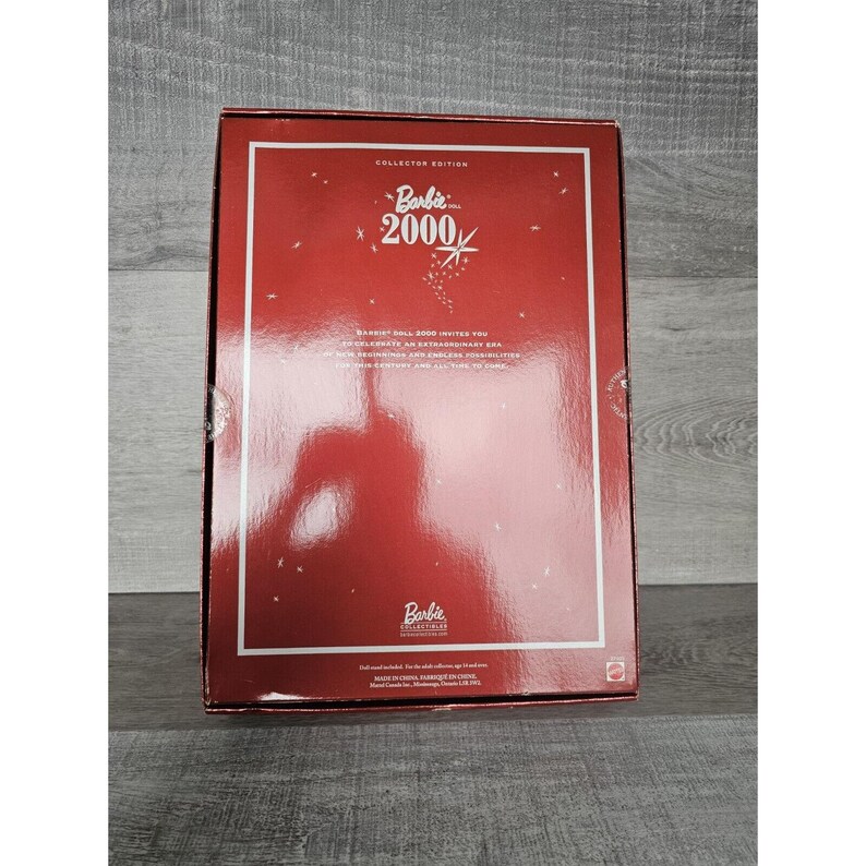 Barbie Collectibles Special Edition MILLENNIUM 2000 Doll Red Dress ...