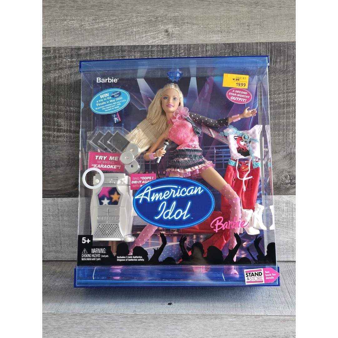 American Idol Barbie Doll With Working Mini Karaoke Machine 2004 Mattel ...