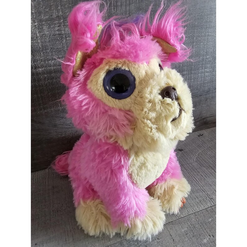 Little Live Pets Scruff A Luvs Cutie Cuts Pink Puppy Dog 8in Plush ...
