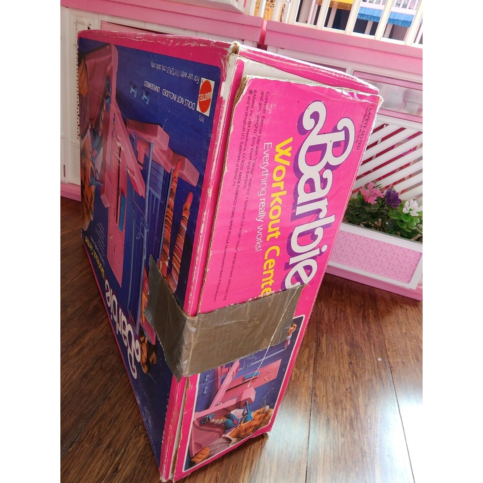 Vintage Barbie Workout Center Playset Gym 1984 - Etsy
