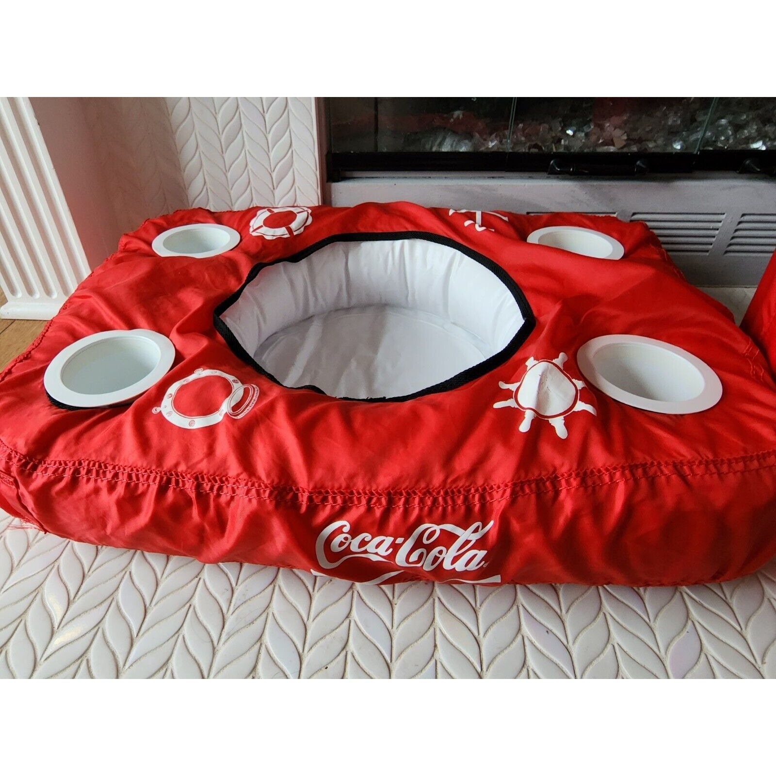 Vtg Coca-cola Sevylor 2000 Y2K Red Blow up Inflatable Cooler & - Etsy