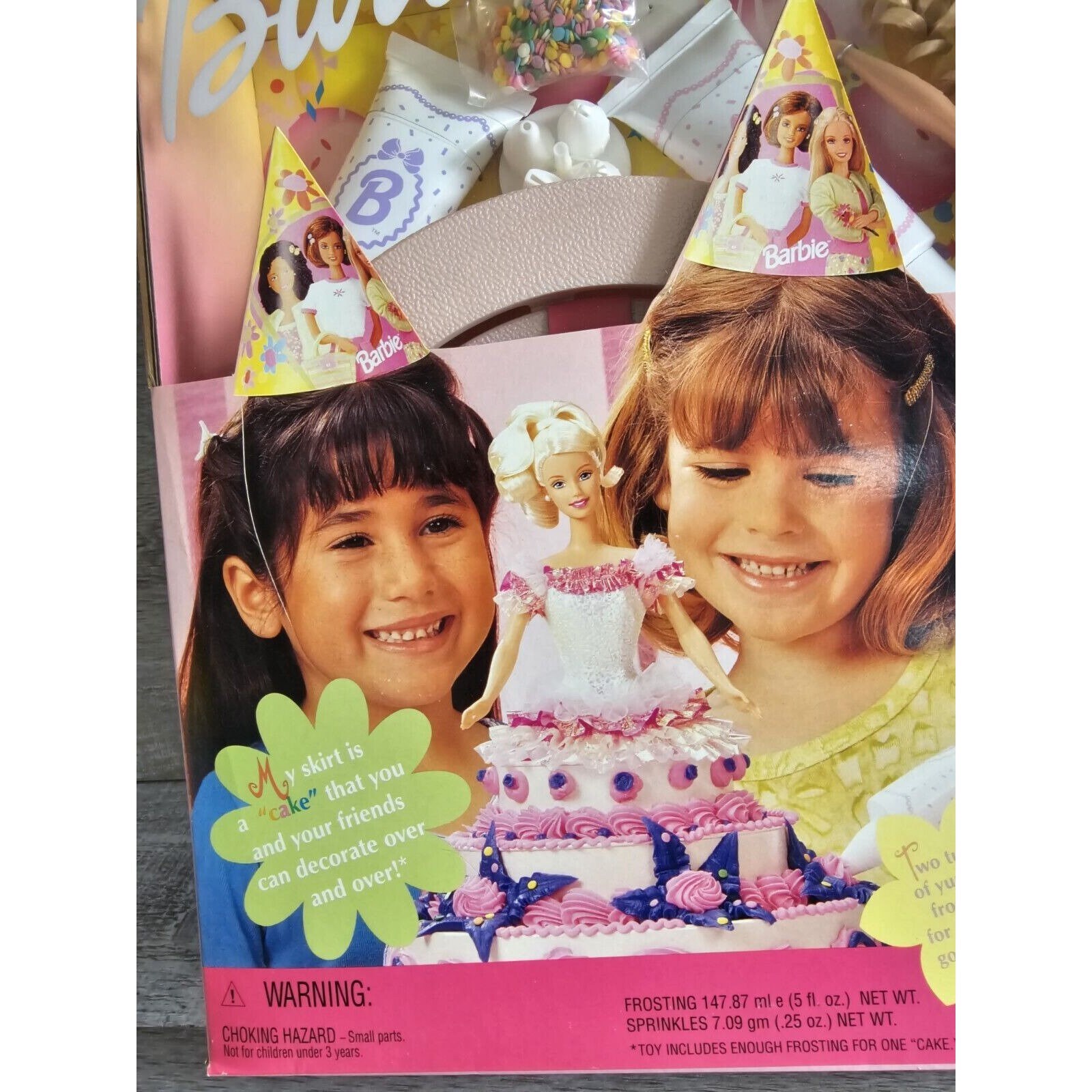 Barbie Celebration Cake Doll With Cake Skirt 1999 Mattel No. 22902 NRFB ...