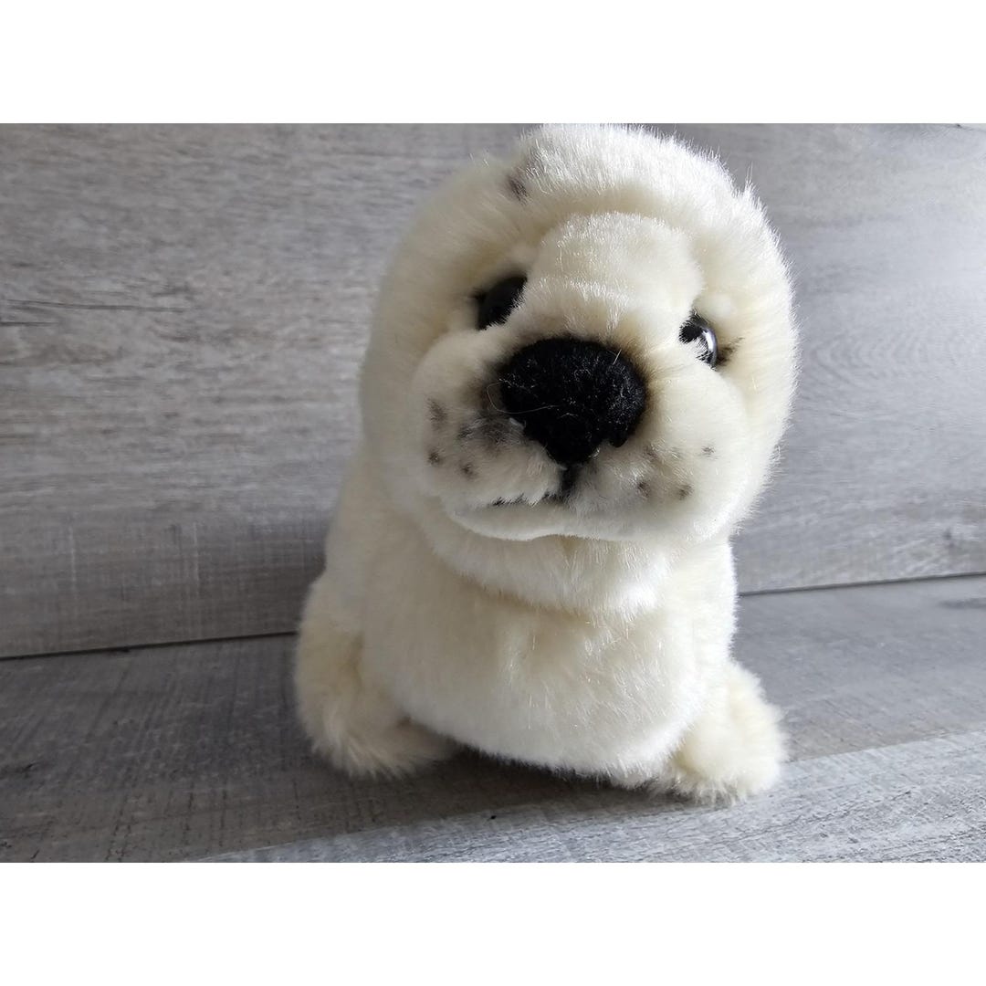 Ganz Classics Harp Seal 12" Plush H11958 Stuffed Animal Marine Ocean ...
