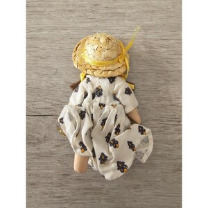 Les Poupees De Mado Porcelain Hand Painted Girl Doll 4" Bisque Diorama ...