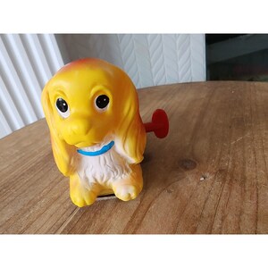 Vintage Tin and Vinyl Wind up Puppy With Mom Dog - Brand? - 4q - Etsy