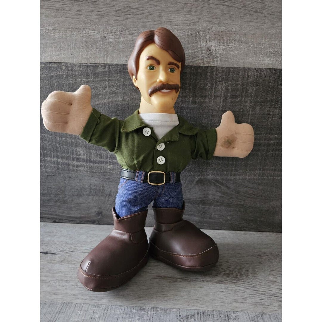 12" Jeff Foxworthy Talking Doll Toy Plush Blue Collar Comedy Tour 2005 ...