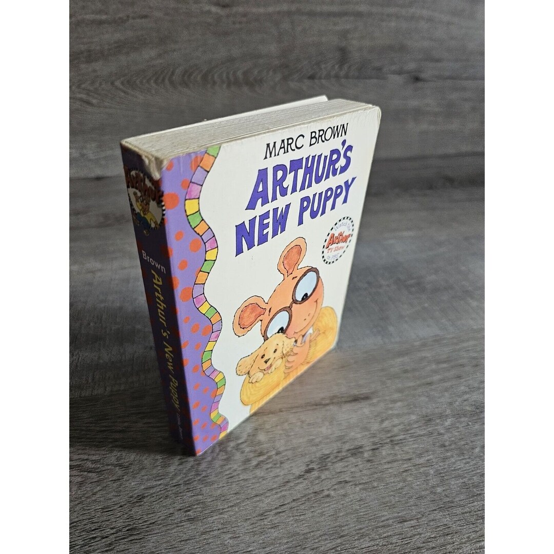 Vtg Arthur's New Puppy: an Arthur Adventure 9780316111331 Board Book ...