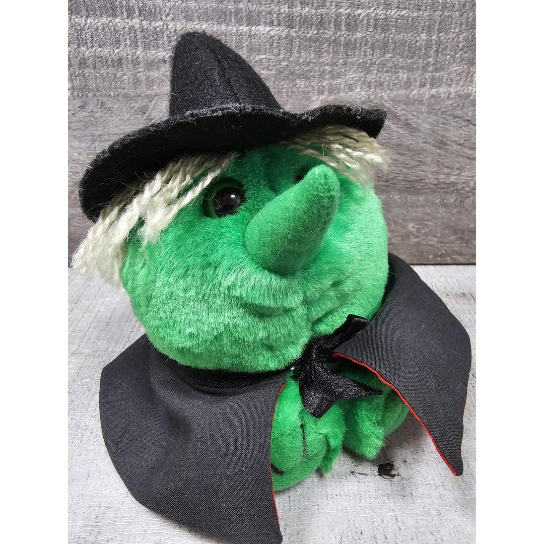 Swibco Puffkins HAZEL the Witch 1998 Halloween Limited Edition ...