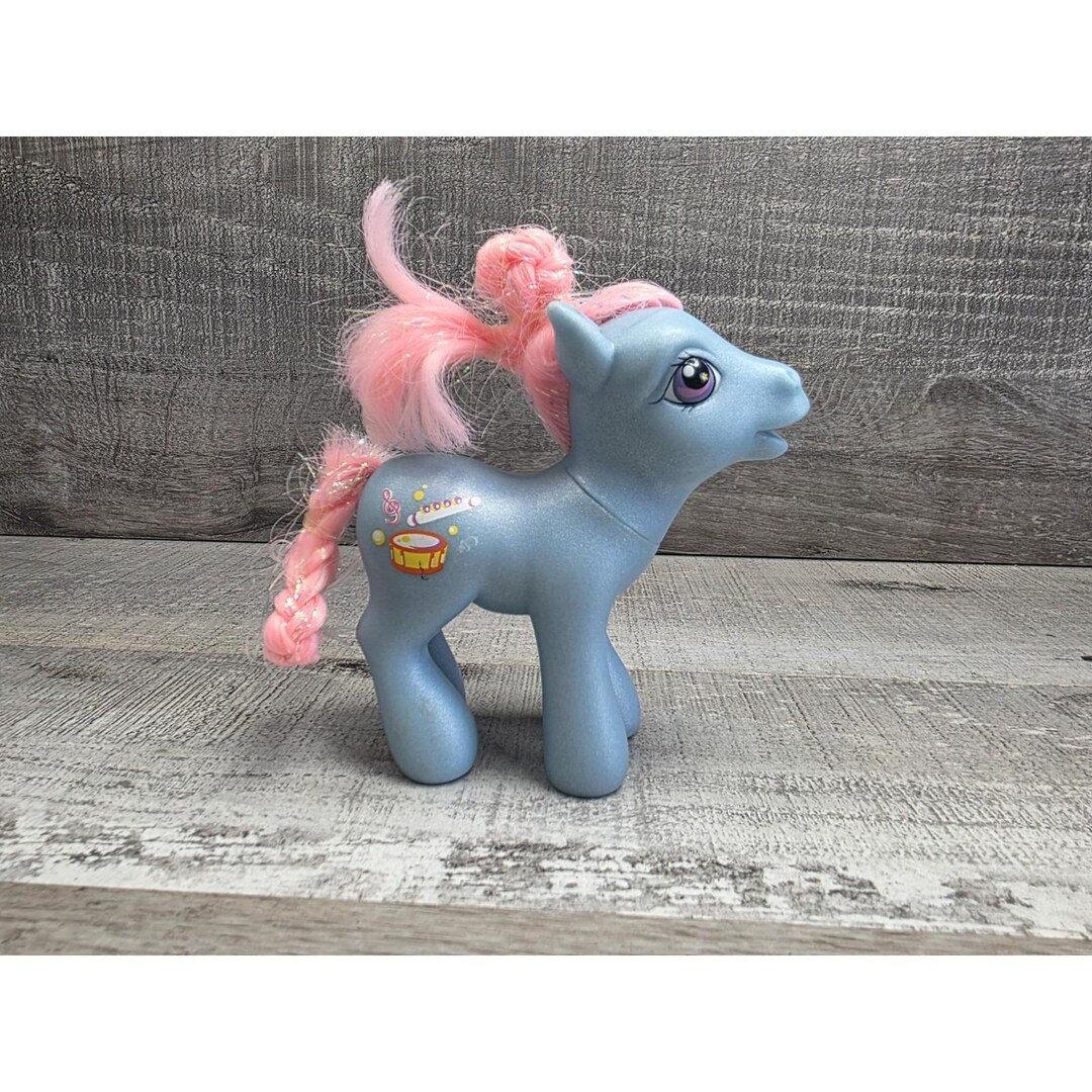 My Little Pony G3 Piccolo Blue Music Brushable Tinsel Hair MLP 318a - Etsy