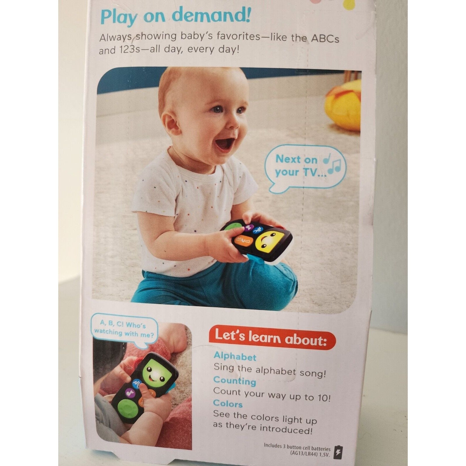 Fisher Price Laugh & Learn Stream and Learn Remote TV Electronic ...
