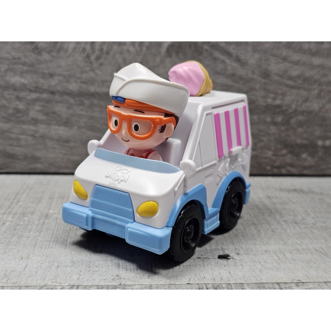 Blippi Mini Vehicle Ice Cream Truck and Race Car Toy Replacement - Etsy