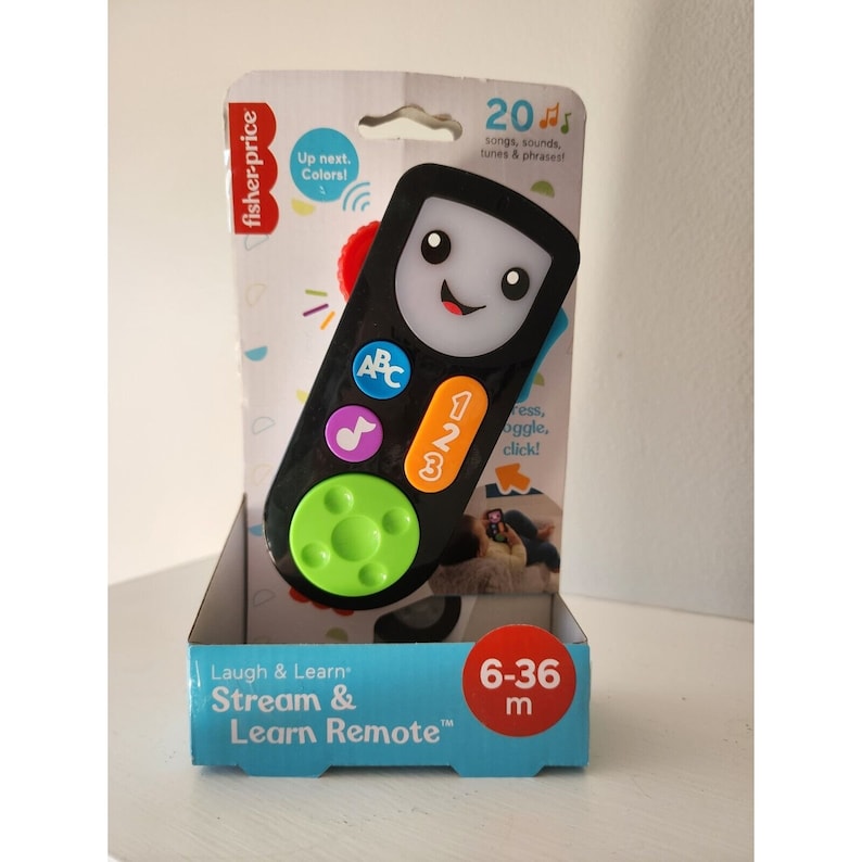 Fisher Price Laugh & Learn Stream and Learn Remote TV Electronic ...