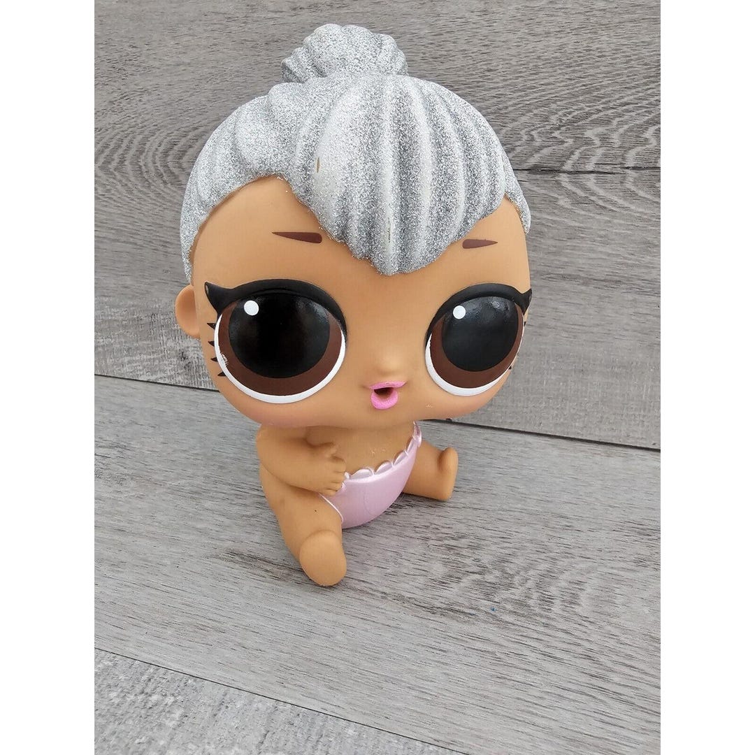 Oh Ooh Baby Surprise Lil Kitty Queen 7 Doll Silver Hair - Etsy