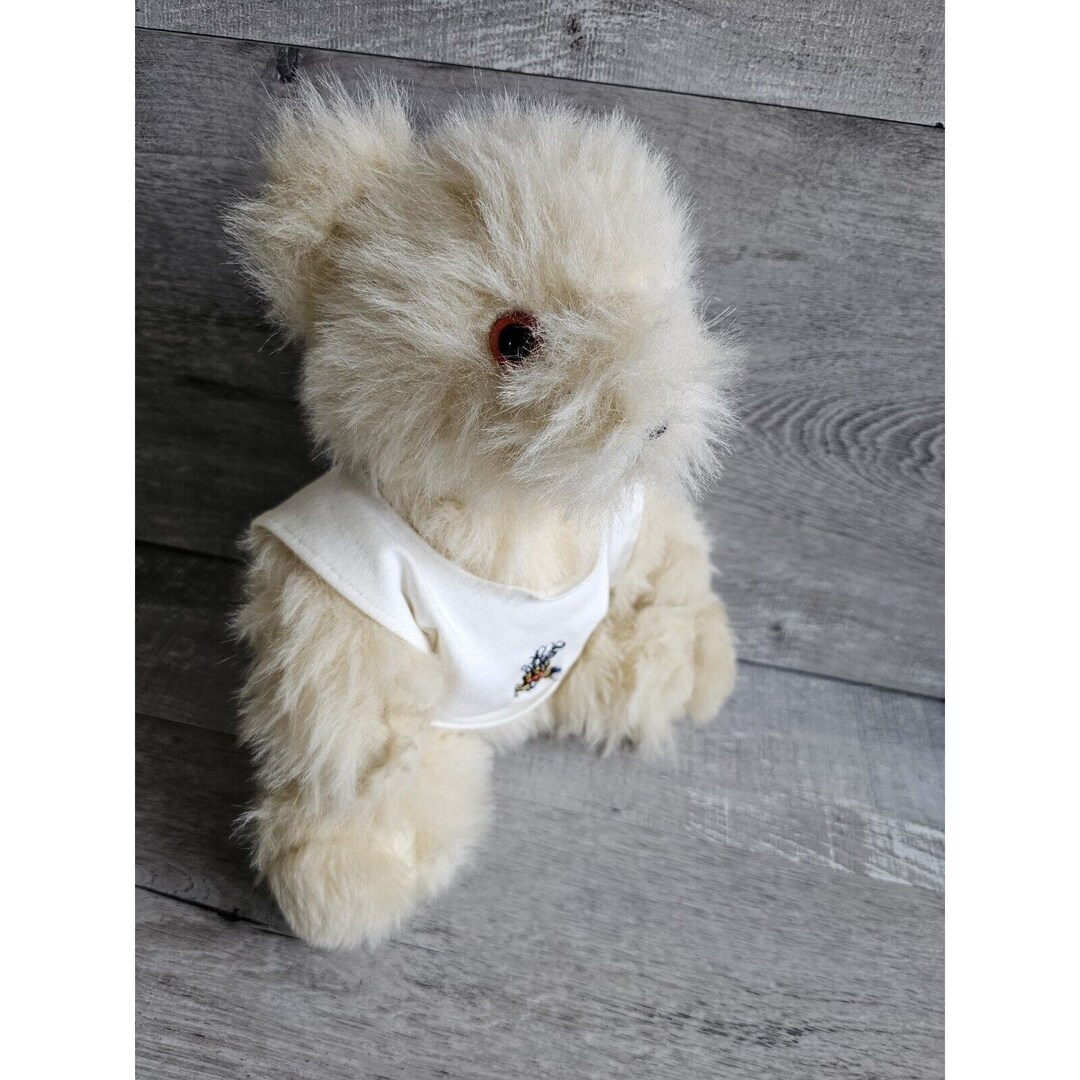 Vintage Welsh Stuffed Bear Cream Plush by Swaniki Made in Wales 9 ...