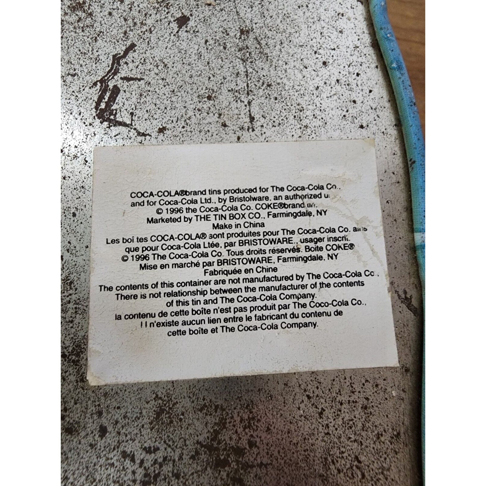 Lot of 3 Coca-cola Coca Cola Bottle Shaped Metal Tins Boxes 7 - Etsy