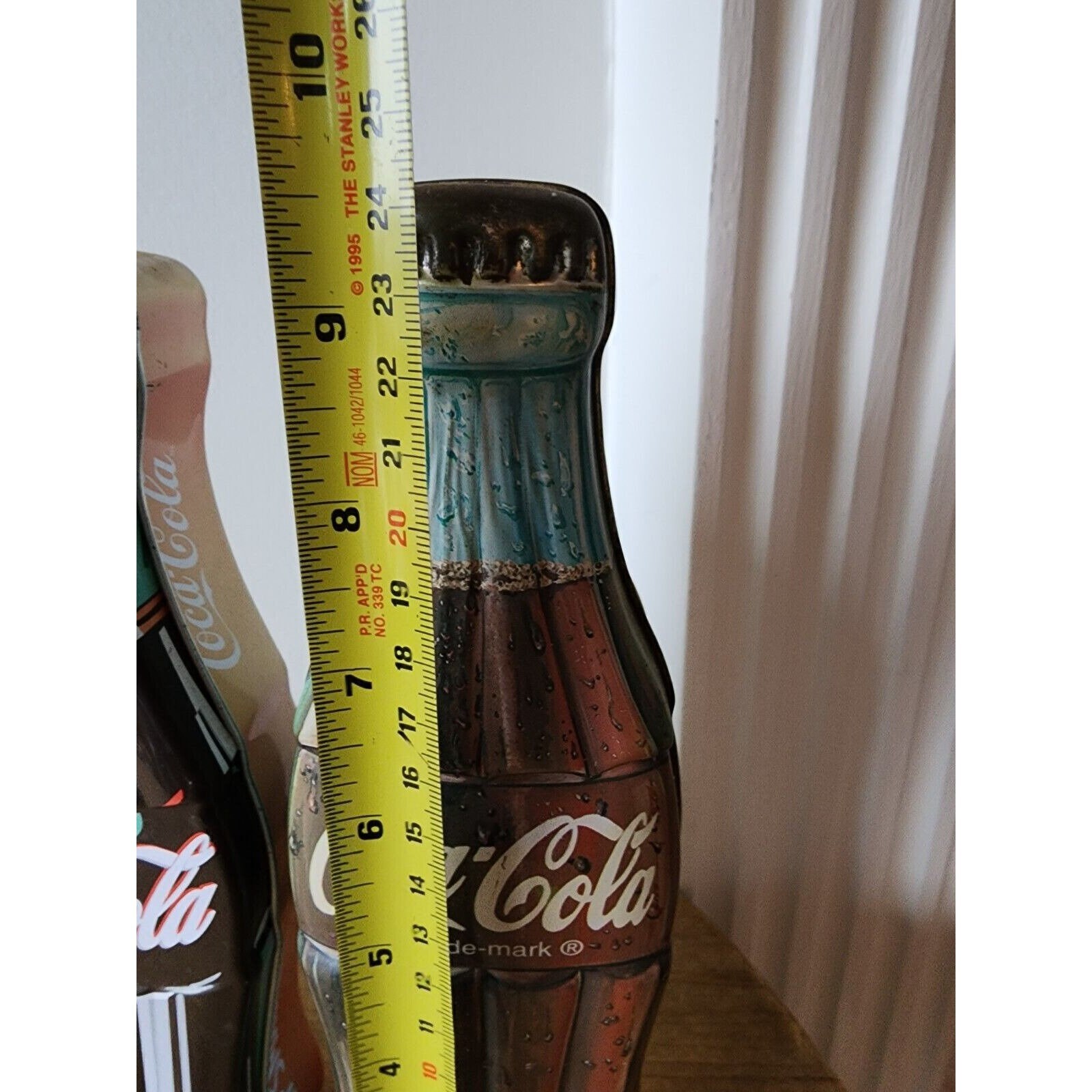 Lot of 3 Coca-cola Coca Cola Bottle Shaped Metal Tins Boxes 7 - Etsy