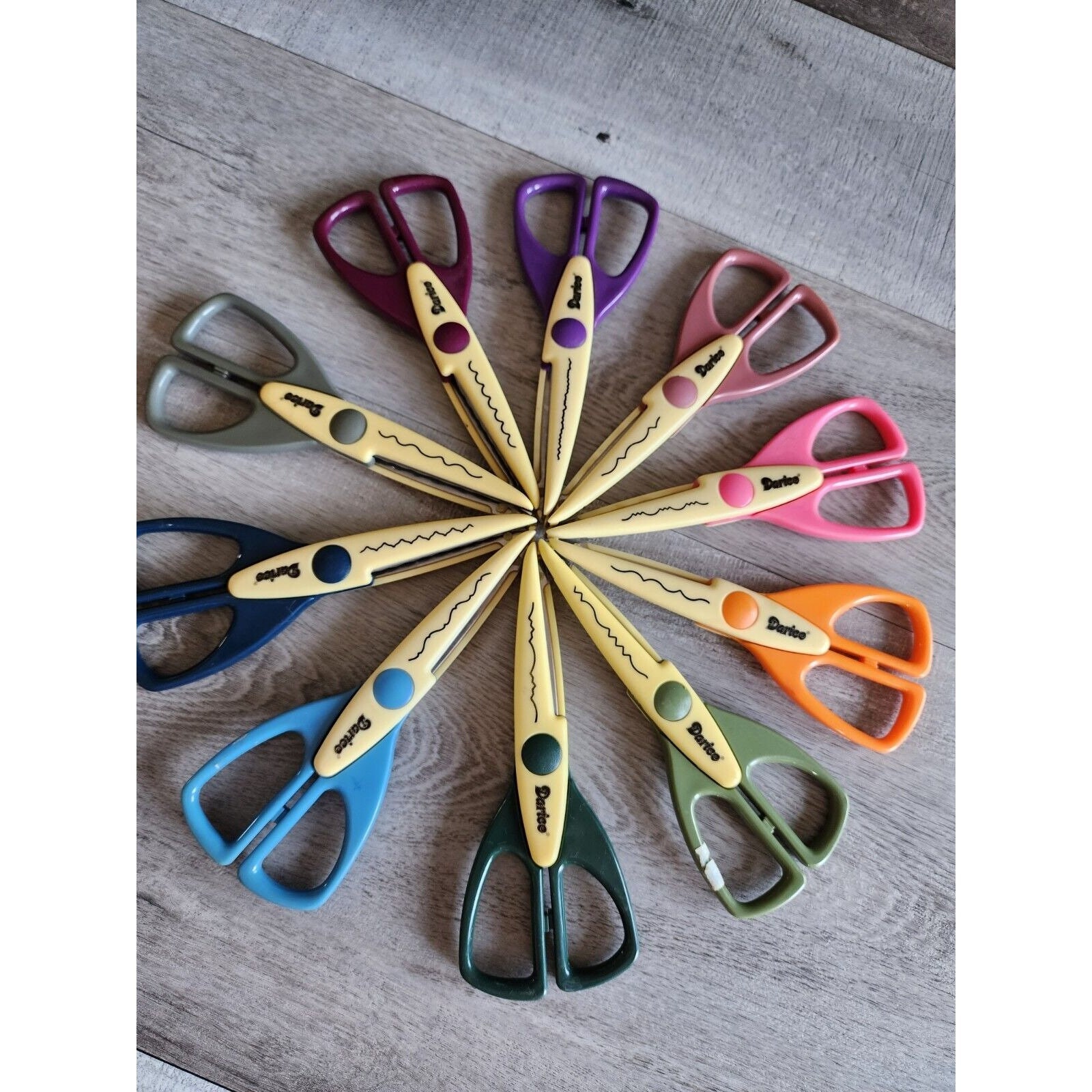 Darice Paper Edging Scissors 10 Shapes Scrapbooking Paper Crafts ...