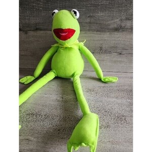 Vintage Large Kermit the Frog Plush Muppets Jim Henson's 29" Stuffed ...