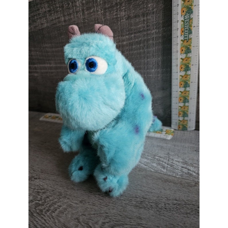 DISNEY Parks Monsters Inc. Sully PLUSH Doll Blue Baby Mike Sullivan ...