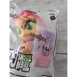 Mcdonalds Happy Meal Teen Titans Go Toy #3 Starfire Pink Hair Girl New ...