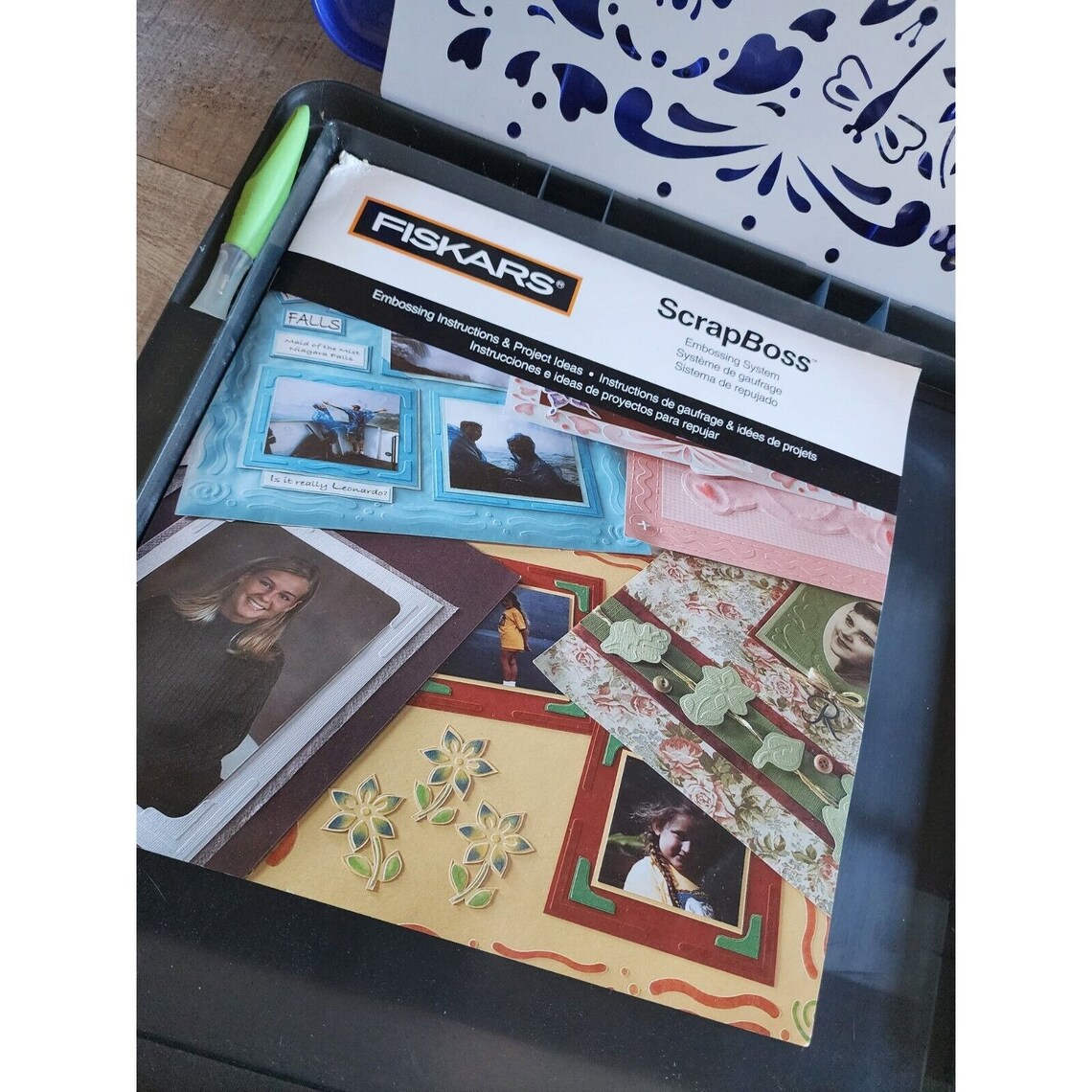 Fiskars Scrapboss Embossing Sytem 12x12 Borders, Frames, Corners + Misc ...