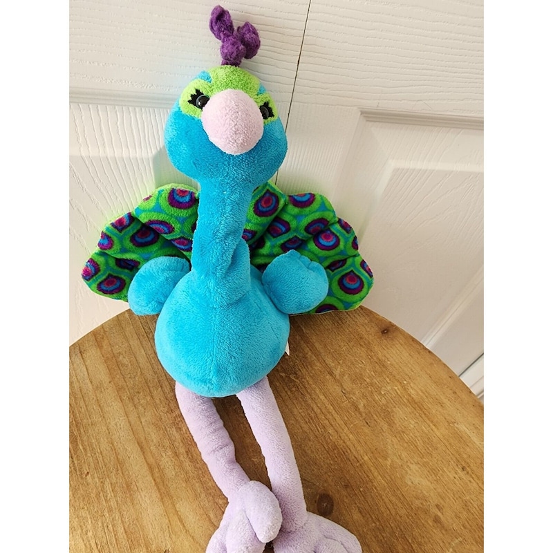 Peacock Stuffed Toy - Etsy