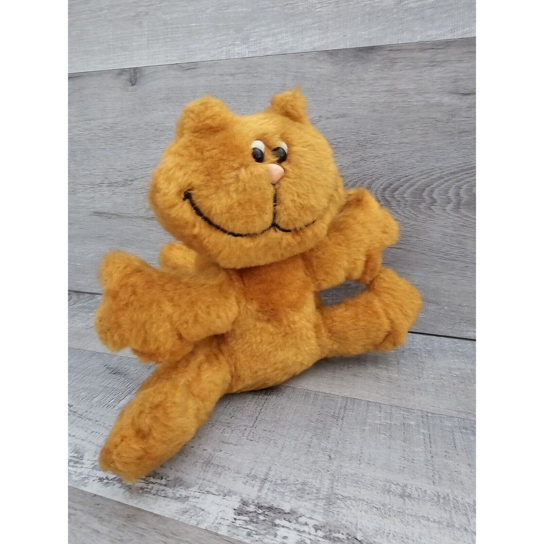 RARE Vintage Crave Brand Plush Kal Kan 1984 Stuffed Animal Cat Kitten ...