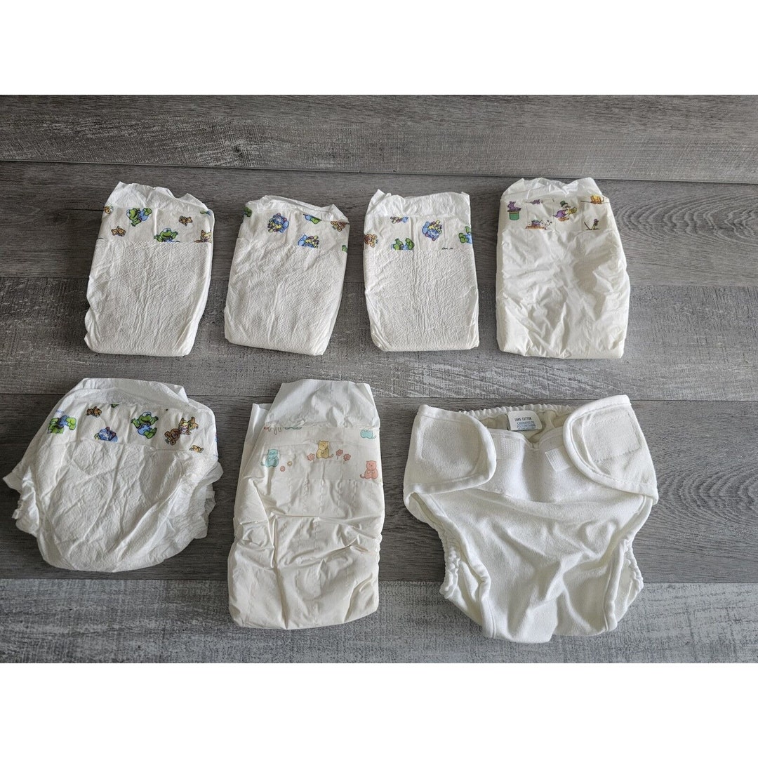 RARE Vintage Muppets Baby Jim Henson Diapers 90s USA Babies Pattern Lot ...