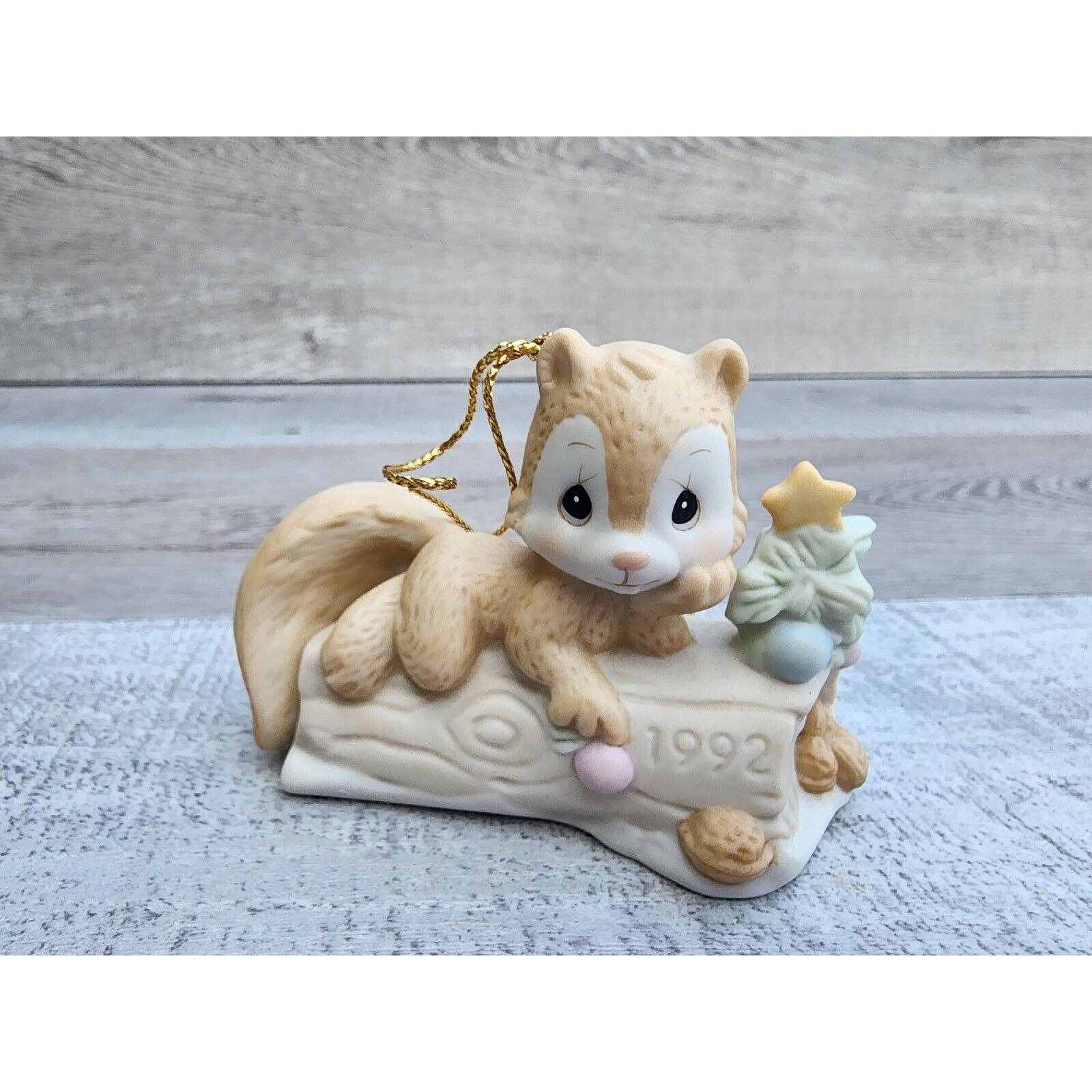 Enesco Precious Moments I'm Nuts About You 1992 Ornament 520411 ...