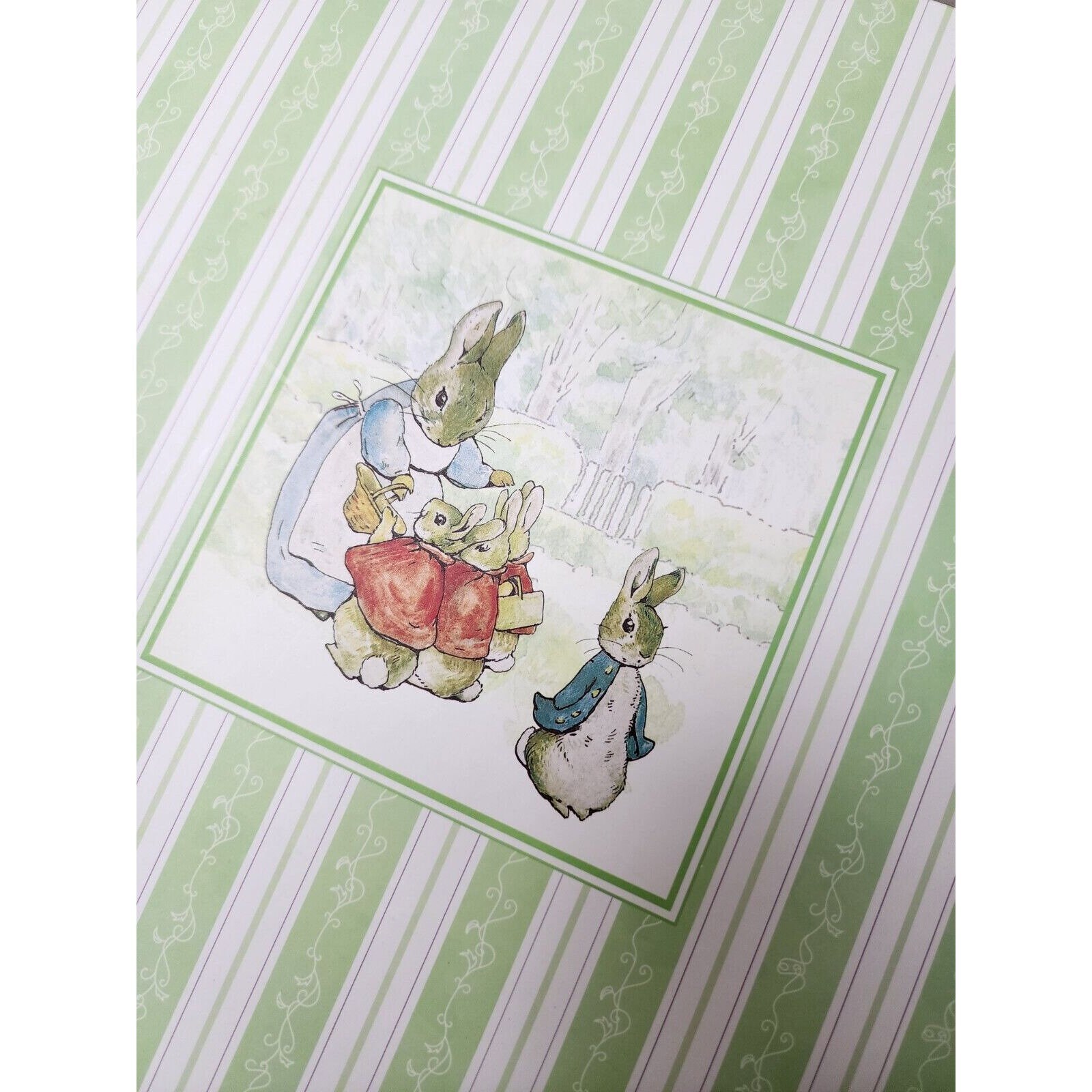 Beatrix Potter Peter Rabbit Scrapbook CR Gibson Vintage Green - Etsy