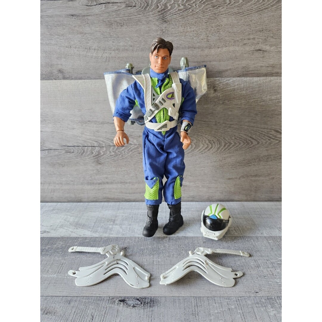 Vintage Max Steel 1999 SKY STRIKE Mattel 12 Action Figure Helmet ...