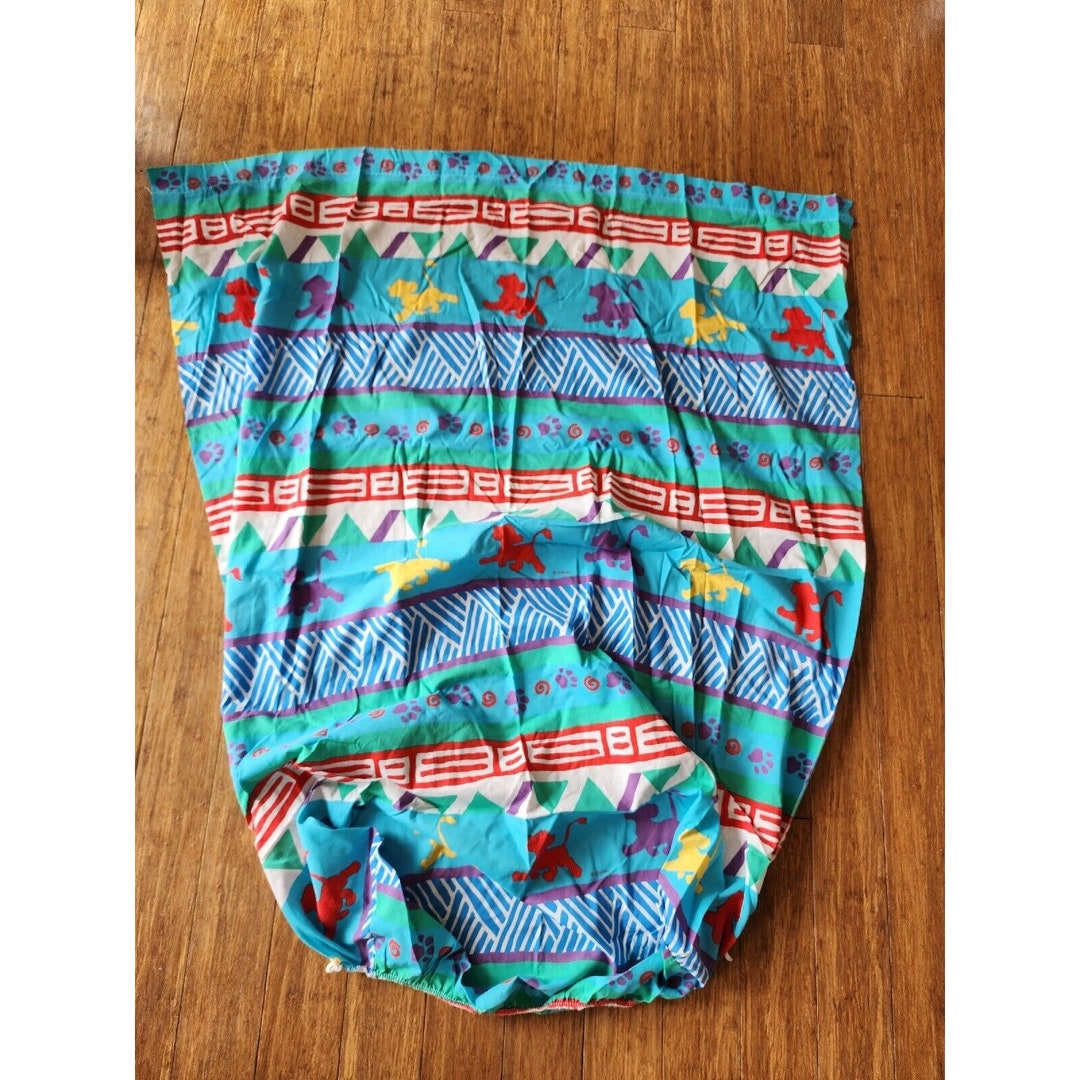 Vintage Disney the Lion King Dundee Crib Toddler Fitted Sheet 1990s - Etsy