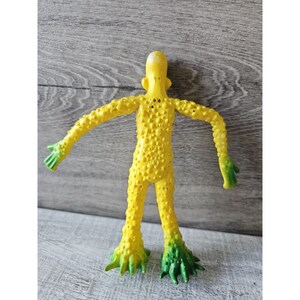Vintage UFO Files Bendable Alien Action Figure Toy 1996 M.T Glow in the ...