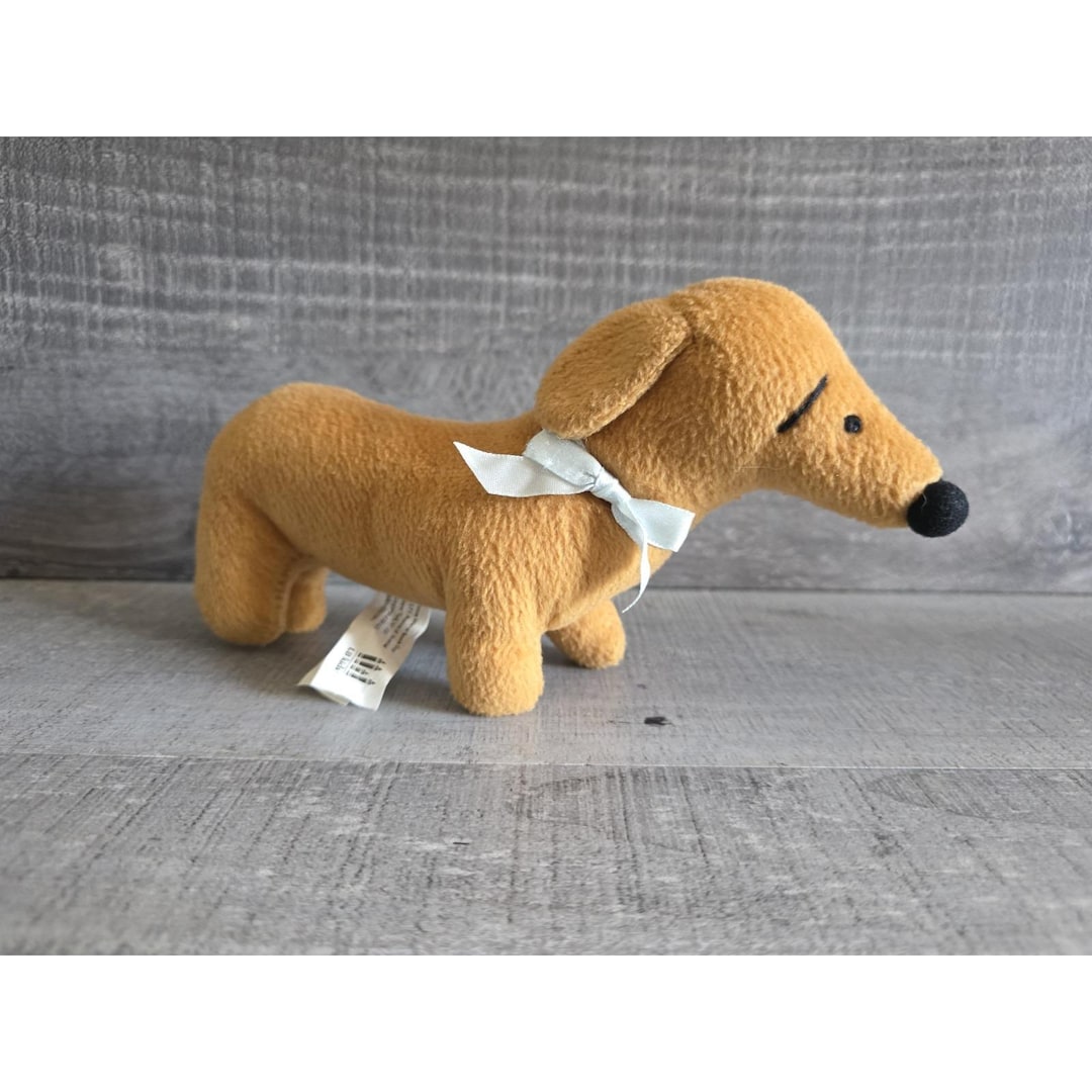 Curious George Hundley Dog 8" Plush Stuffed Toy Doll Time Warner Books ...