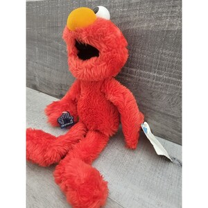 Vtg Applause Sesame Street Elmo Plush Stuffed Animal Toy 12" Vintage ...
