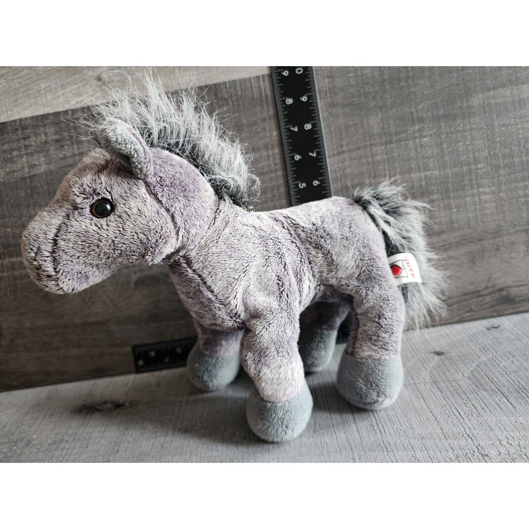 Ganz Webkinz HM098 Grey Arabian Horse Plush Stuffed Animal Soft - Etsy