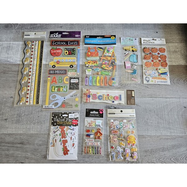 Elementary School Stickers - Etsy