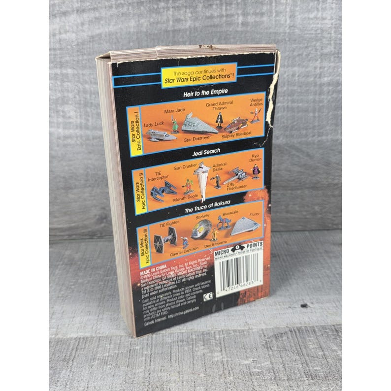 Star Wars Truce at Bakura Book Micro Machines Epic Collection III ...