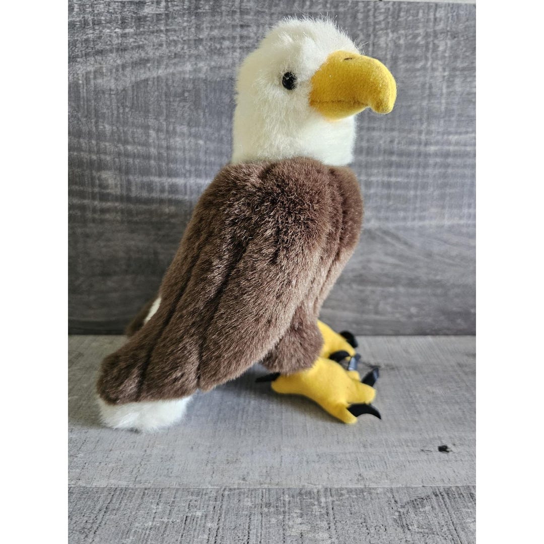 Wild Habitats Bald Eagle Plush Stuffed Animal Soundprints Vintage 2002 ...
