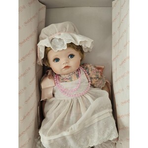 1989 Hamilton Collection Heritage Dolls Jessica 20" Porcelain Doll (in ...