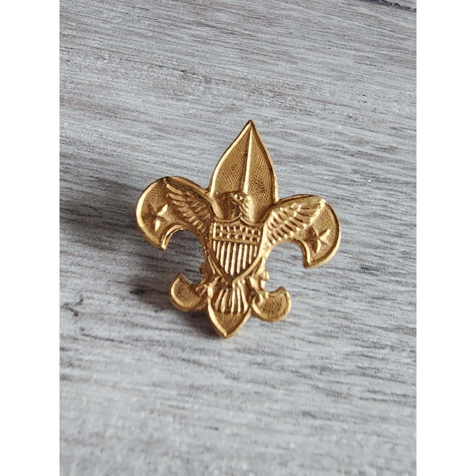Boy Scouts of America BSA Be Prepared Pat. 1911 Cub Fleur De Lis ...