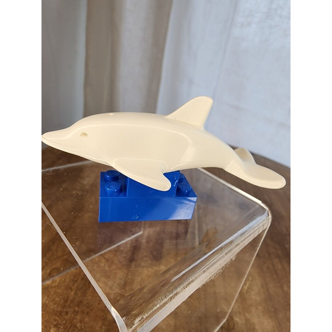 Ultra Rare Lego White Dolphin With Normal Connection & Axle - Etsy
