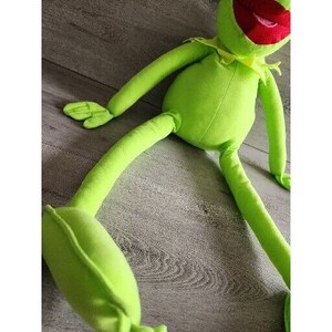 Vintage Large Kermit the Frog Plush Muppets Jim Henson's 29" Stuffed ...