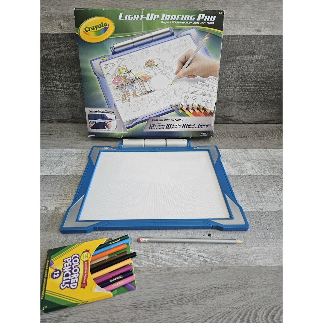 Crayola Light-up Tracing Pad Art Tool Bright Leds Easy Tracing - Etsy
