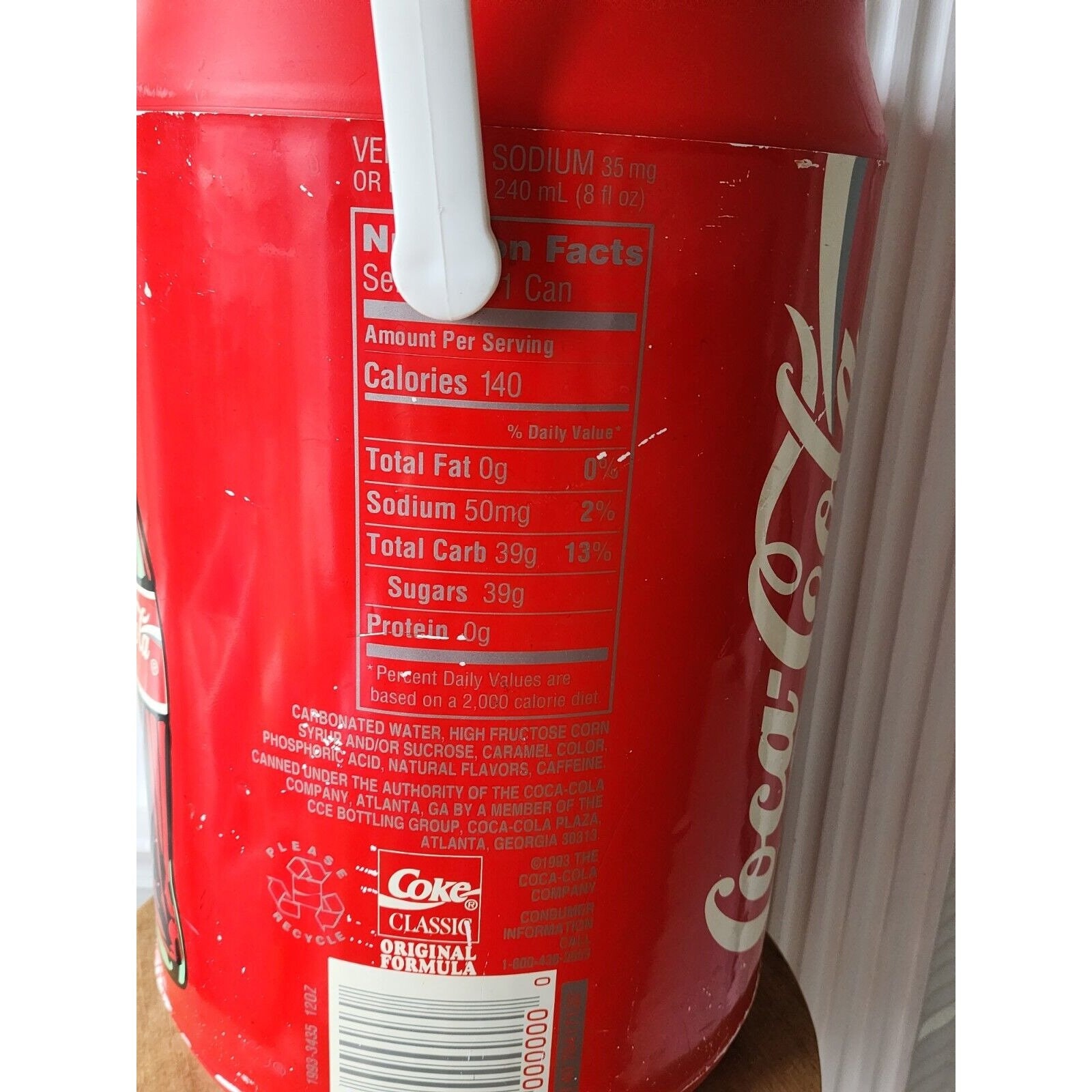 Coke Coca Cola Cooler Kooler Kraft 20 Tall Can Vintage - Etsy