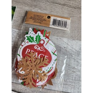 3D Stickers Large LOT - Recollections - Christmas Wreaths Wood Calendar ...